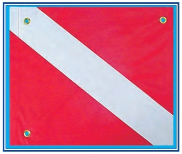 Dive flag W/ Stiffener - DF01 – La Casa del Buzo